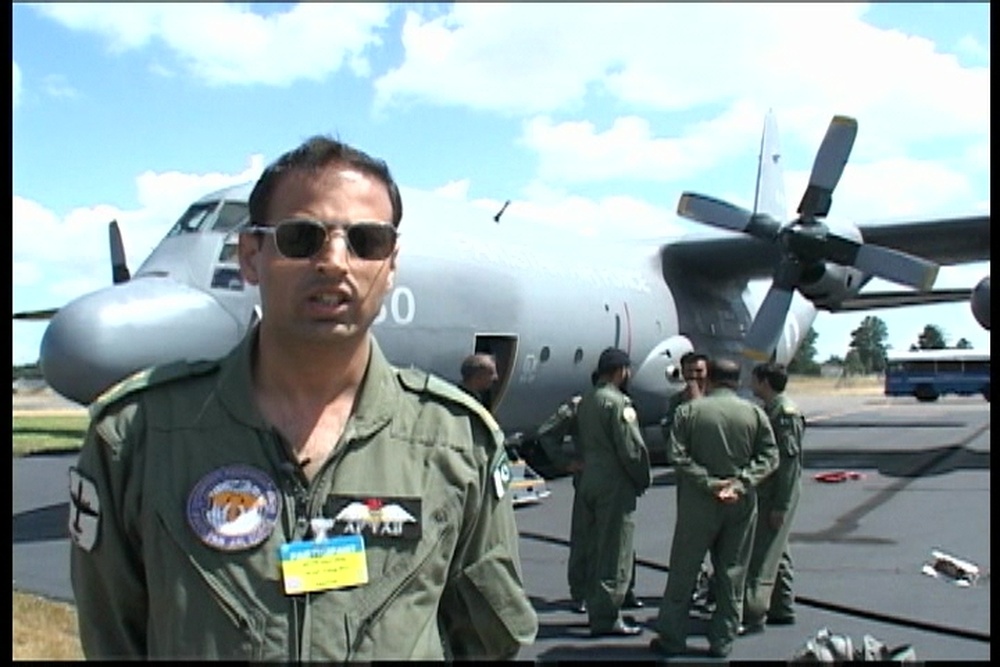 DVIDS - Video - Pakistan Air Force Wing Commander Practices Air Drops