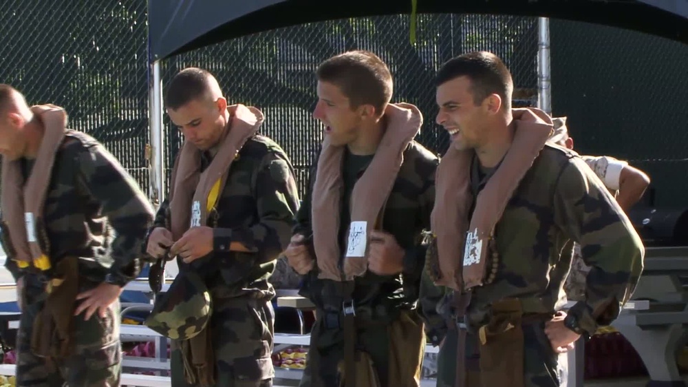 DVIDS - Video - AMERCAL under water helicopter egress training on ...