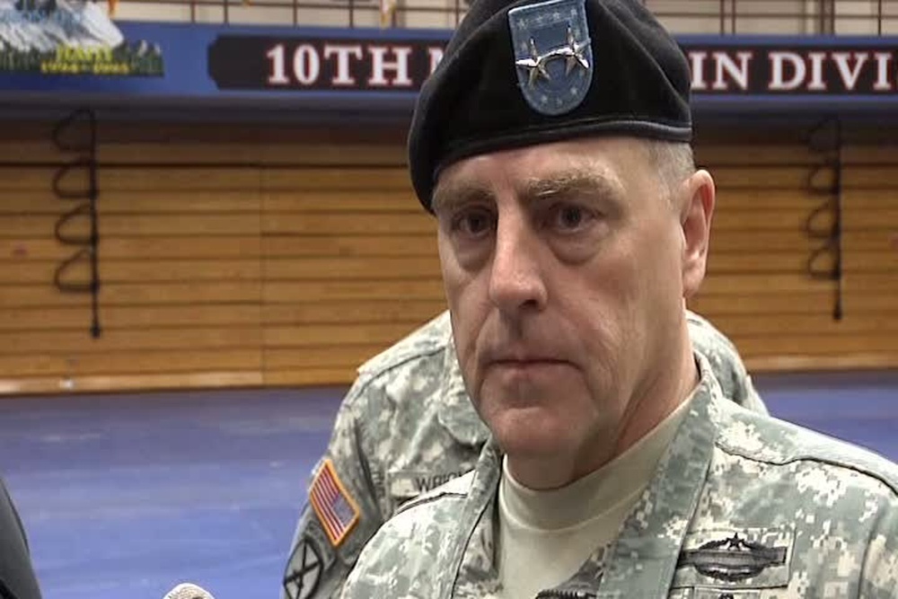 DVIDS - Video - Maj. Gen. Mark Milley Meet and Greet