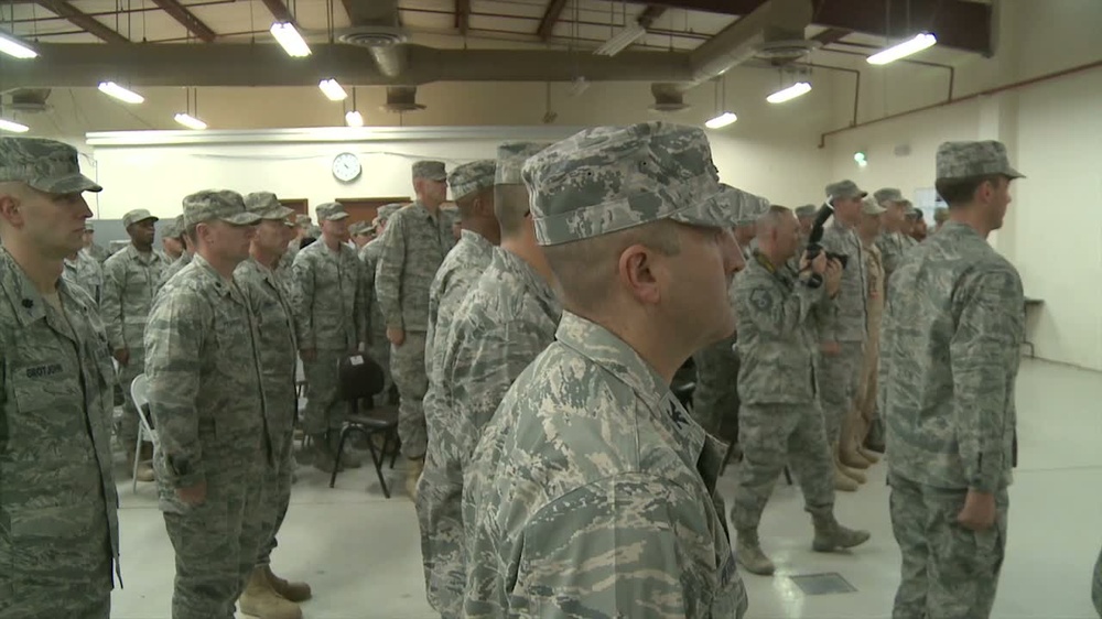 DVIDS - Video - 332nd AEW Relinquishment of Command Ceremony
