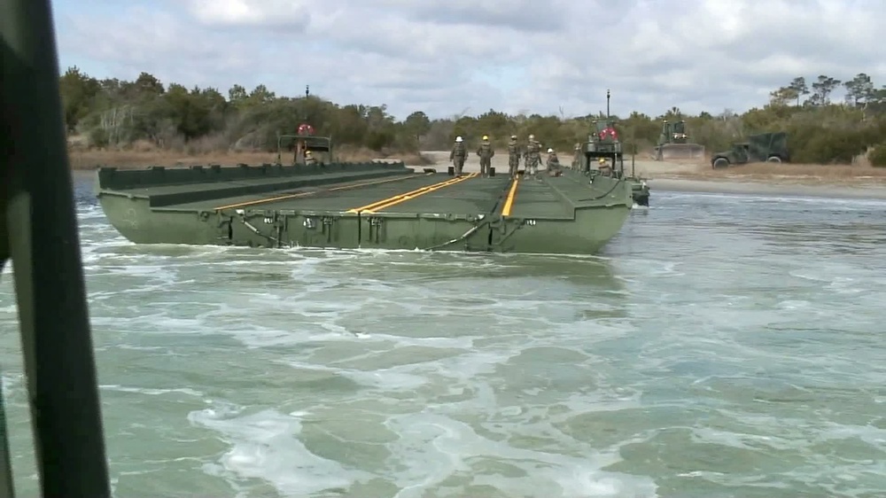 DVIDS - Video - Deployment of Improved Ribbon Bridge - Prime Cuts