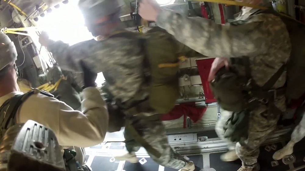 DVIDS - Video - Marines jump from planes at the Basic Airborne School