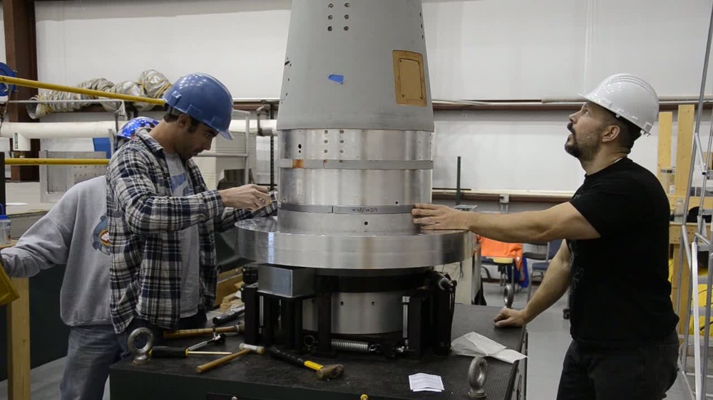 DVIDS - Video - HiFIRE Flight 2 weight disribution testing B-roll