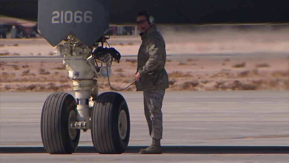 DVIDS - Video - 509 BW B-2 Stealth Bombers Prep / Taxi / Takeoff - Red ...