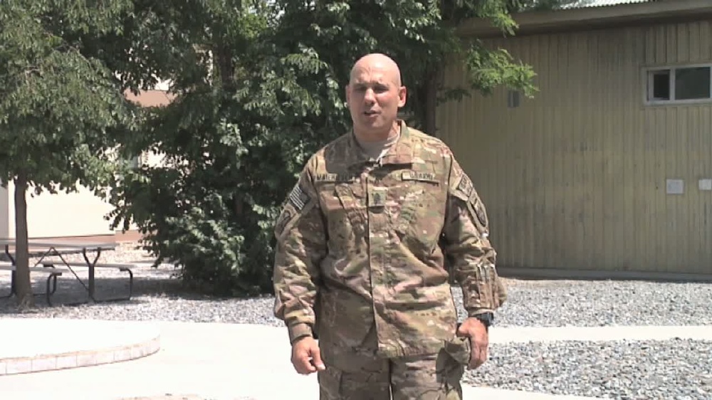 DVIDS - Video - CSM Barry Maieritsch Cubs Shout Out