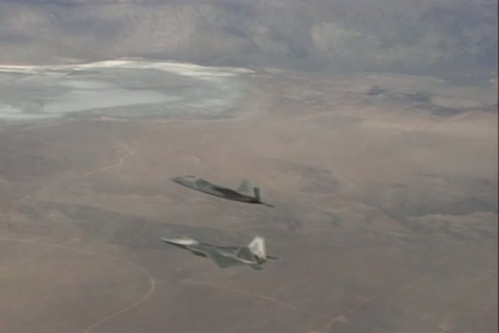 DVIDS - Video - F-22's In Flight