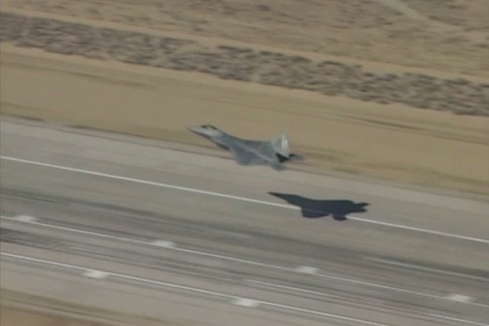 DVIDS - Video - F-22 In Flight