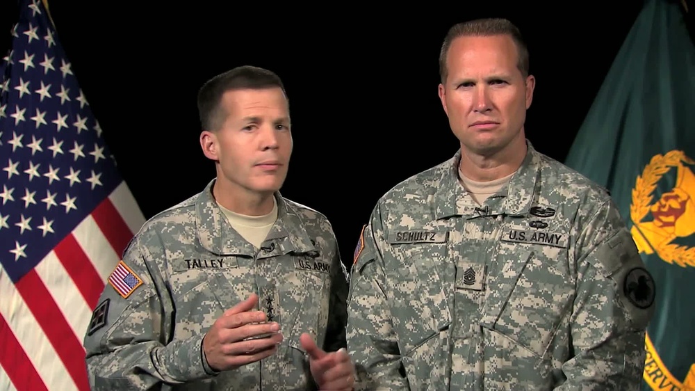 DVIDS - Video - Lt. Gen. Jeffrey W. Talley, CSM Michael D. Schultz ...