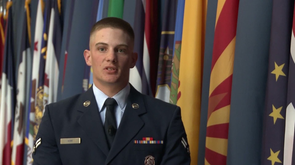 DVIDS - Video - Our Military Heroes: Airman 1st Class Christopher K. Vore