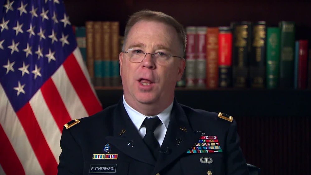DVIDS - Video - Chaplain (Major General) Donald Rutherford