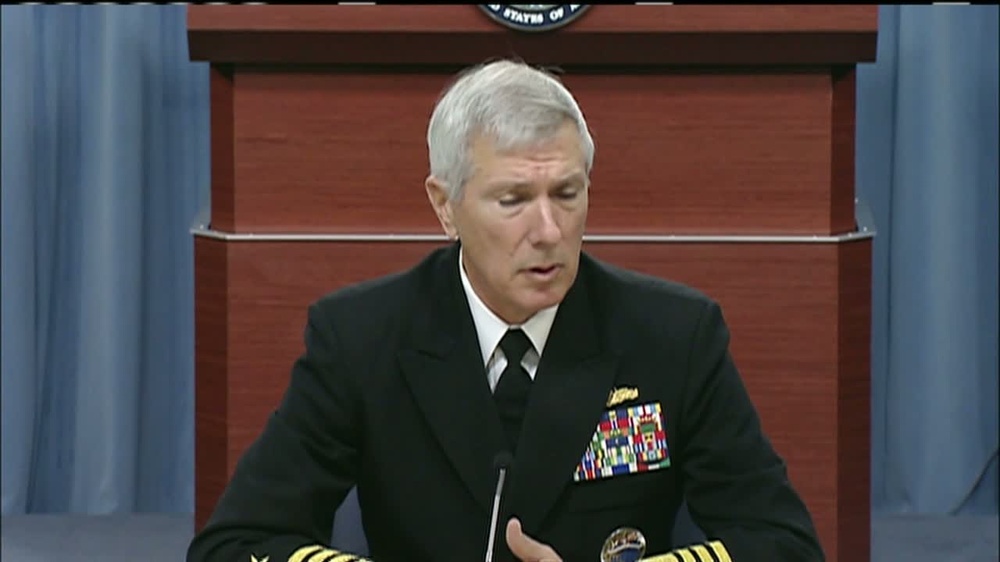 DVIDS - Video - Adm. Samuel Locklear: Dept. of Defense Briefing