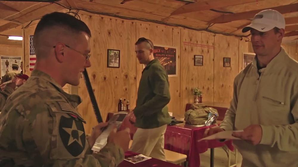 DVIDS - Video - FOB Masum Ghar USO Visit