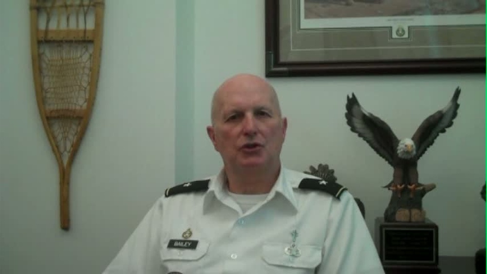 DVIDS - Video - Personal Message from CH (BG) Ray Bailey, Deputy Chief ... DVIDS - Video - Personal Message from CH (BG) Ray Bailey, Deputy Chief ...