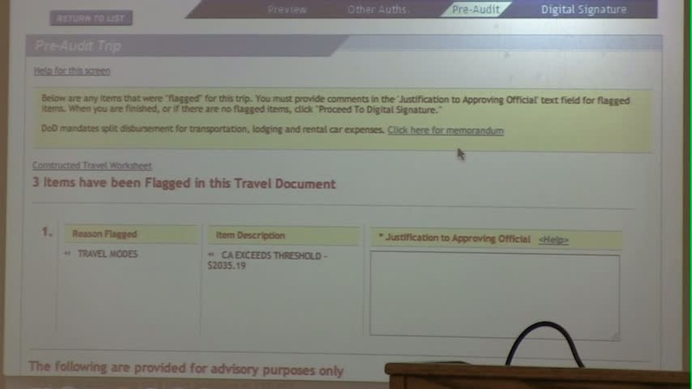 DVIDS - Video - Defense Travel System Training