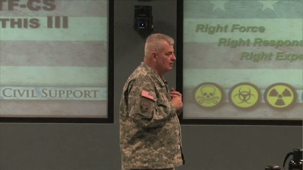 DVIDS - Video - Joint Task Force Civil Support commander opens up a ...