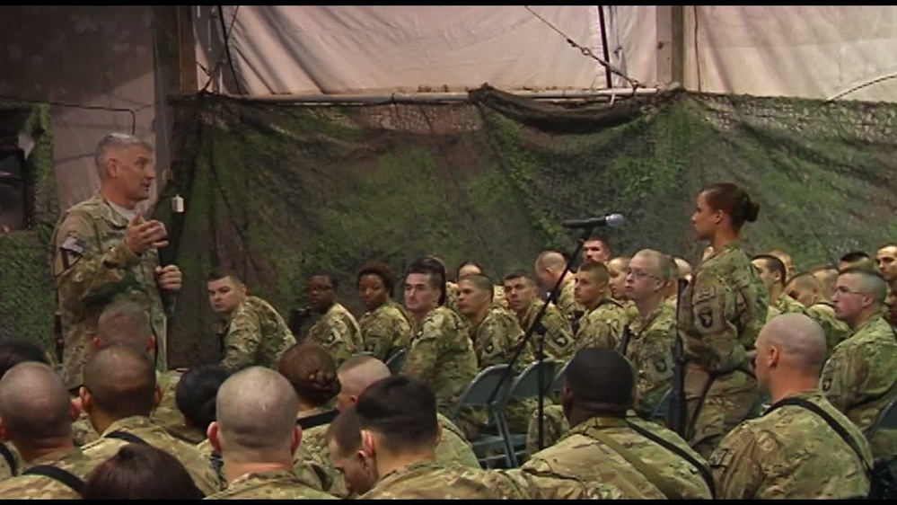 DVIDS - Video - Sergeant Major of the Army Visits Bagram ***REVISED***