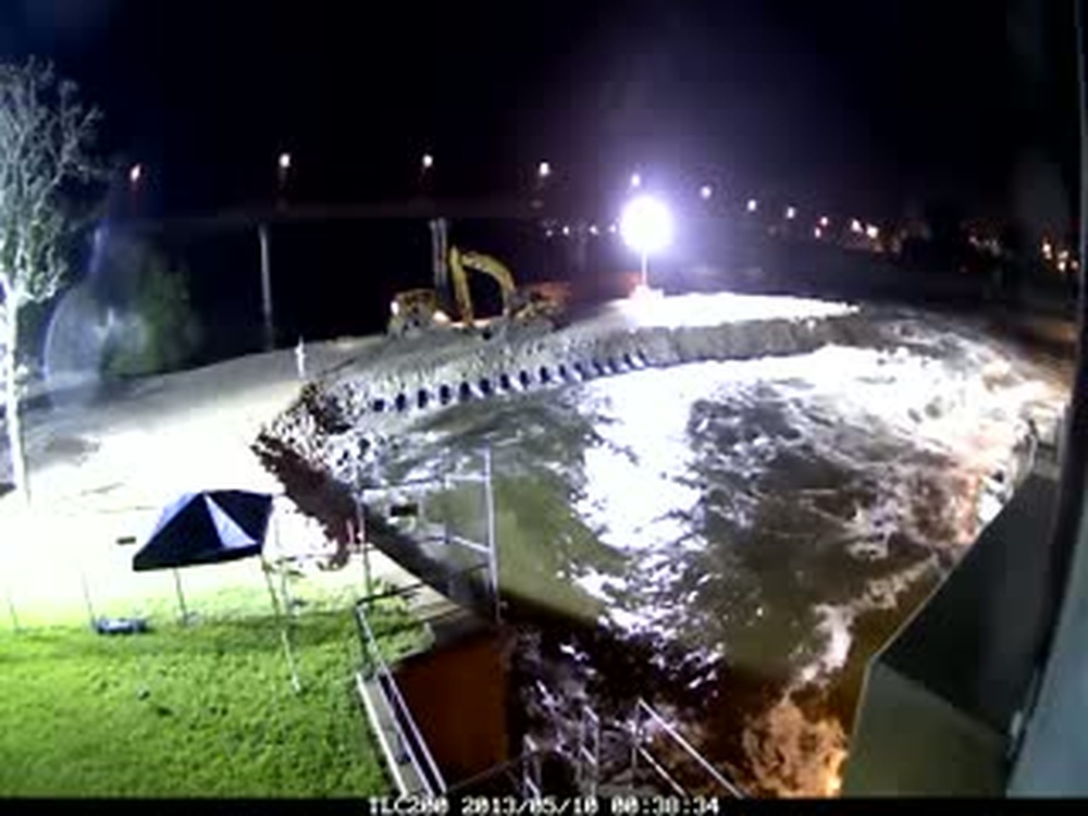 DVIDS - Video - U.S. Army Corps of Engineers Completes Dike at ...