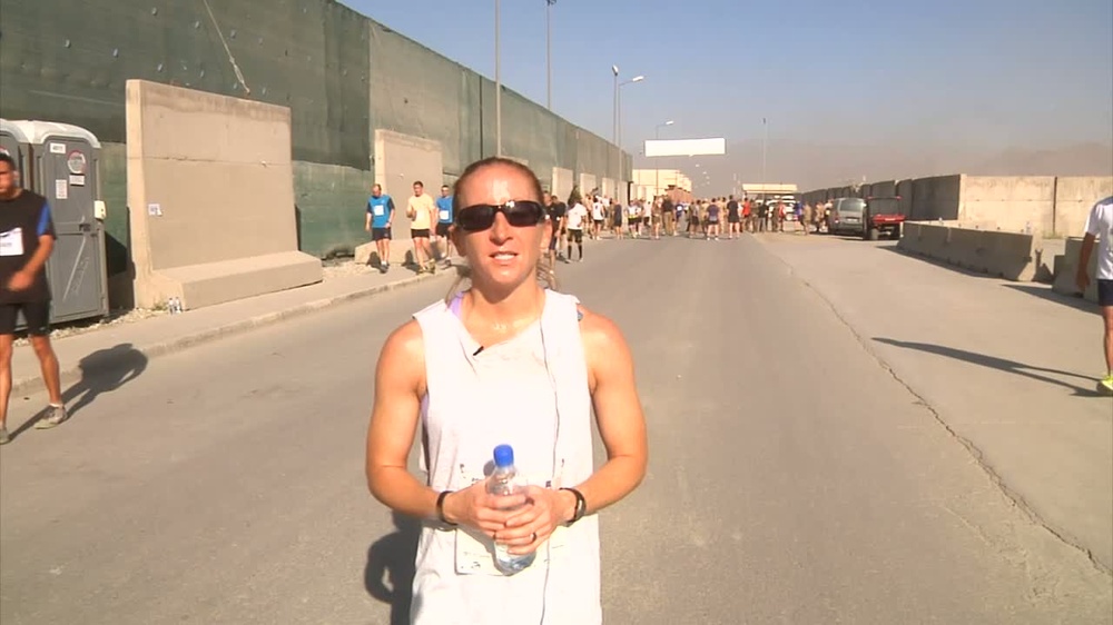 DVIDS - Video - Capt. Randi Ludington's Peachtree 10k Shadow Run Interview