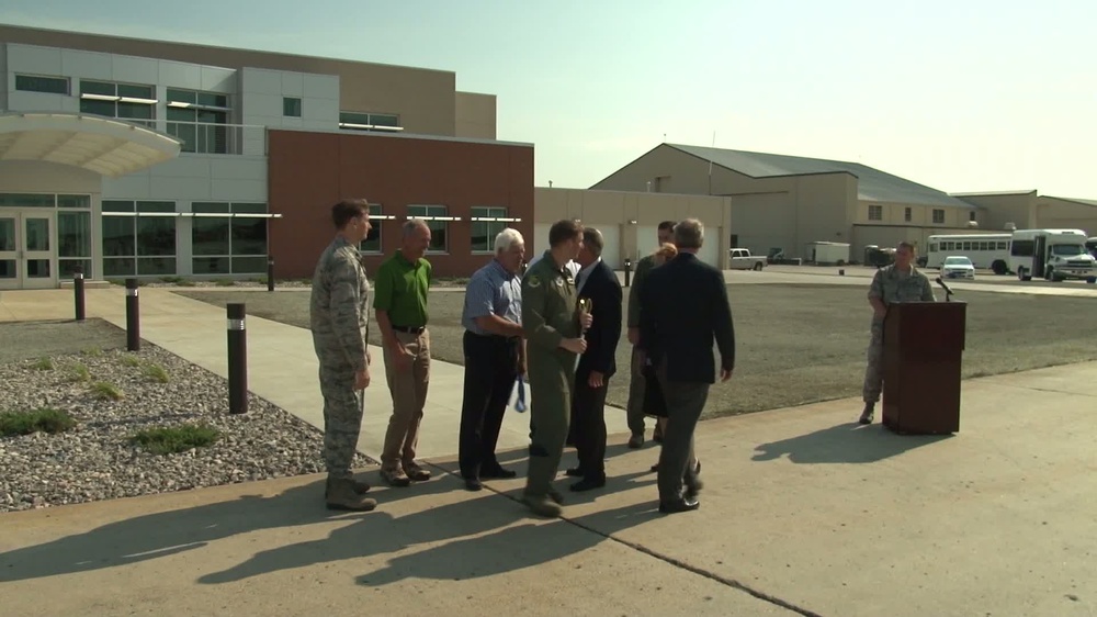 DVIDS - Video - Minot Air Force Base Opens New Control Tower and Base ...