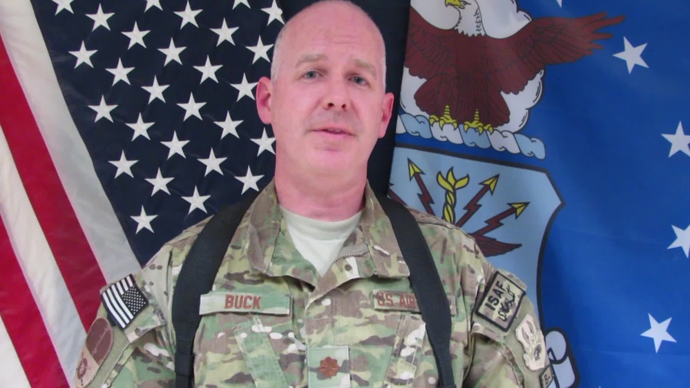 DVIDS - Video - Maj. Edward Buck Holiday Greetings from Afghanistan