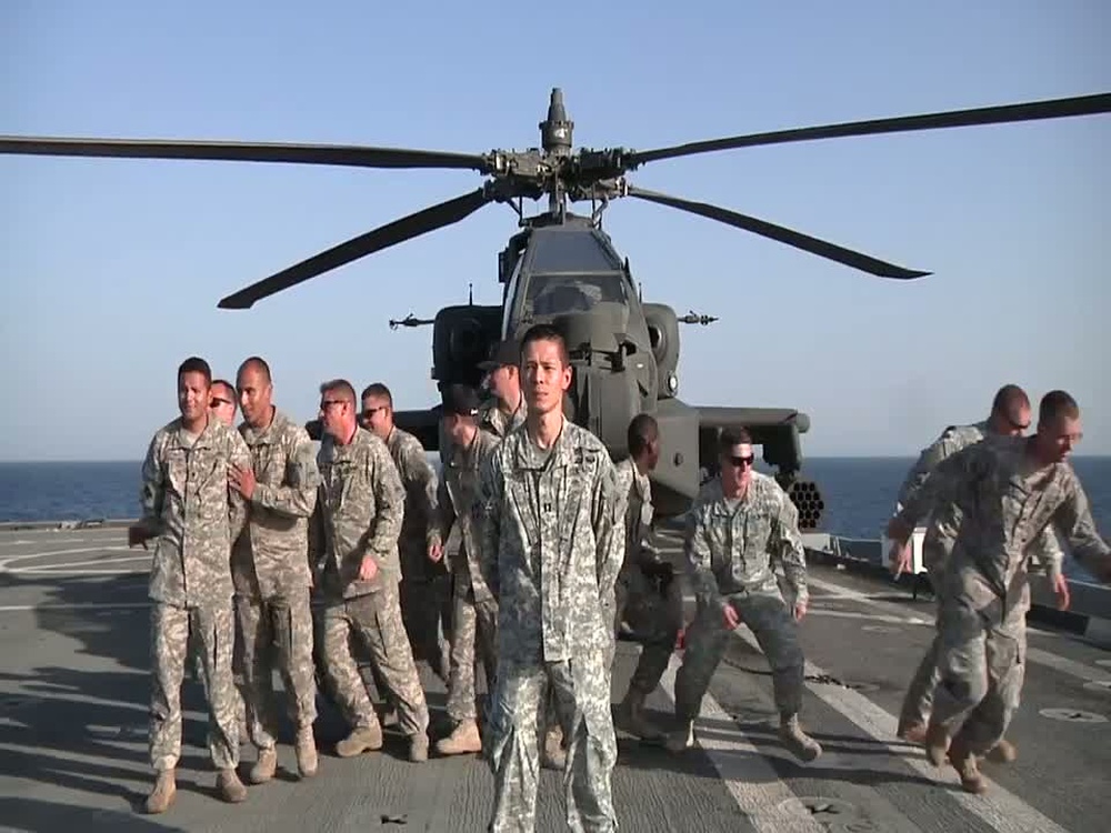 DVIDS - Video - 36th CAB Army/Navy Game Spirit Video