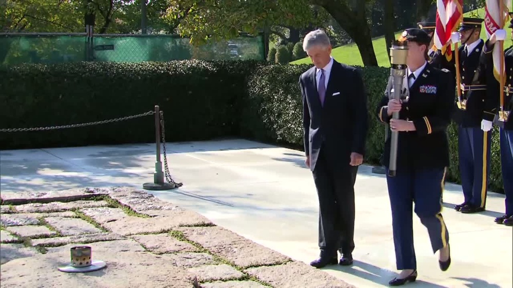 DVIDS - Video - Eternal Flame Returns to JFK Gravesite