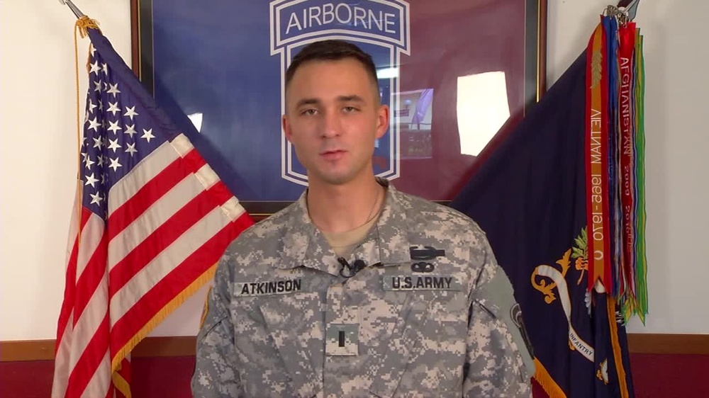 DVIDS - Video - 1st Lt. Justin Atkinson