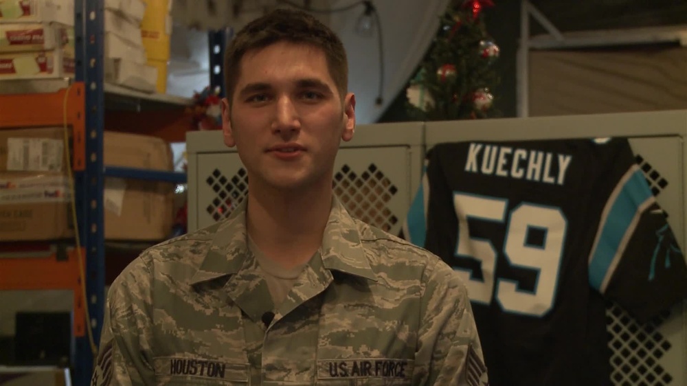 DVIDS - Video - SSgt Alex Houston : Carolina Panthers Shout-Out