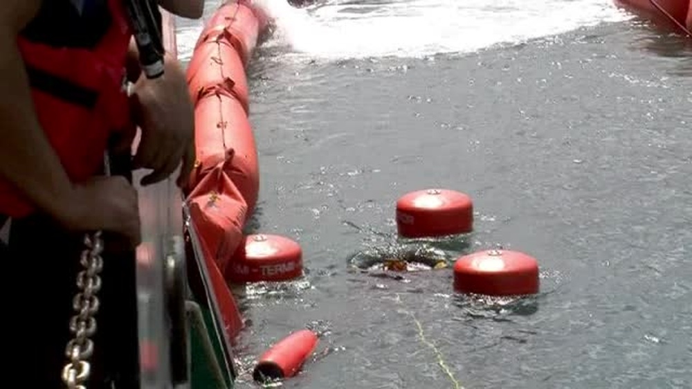 DVIDS - Video - Spilled Oil Recovery System exercise