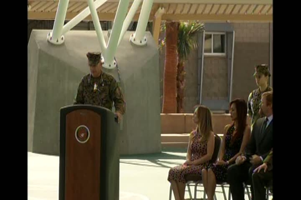 DVIDS - Video - Cpl Jason L. Dunham Mess Hall Dedication Ceremony