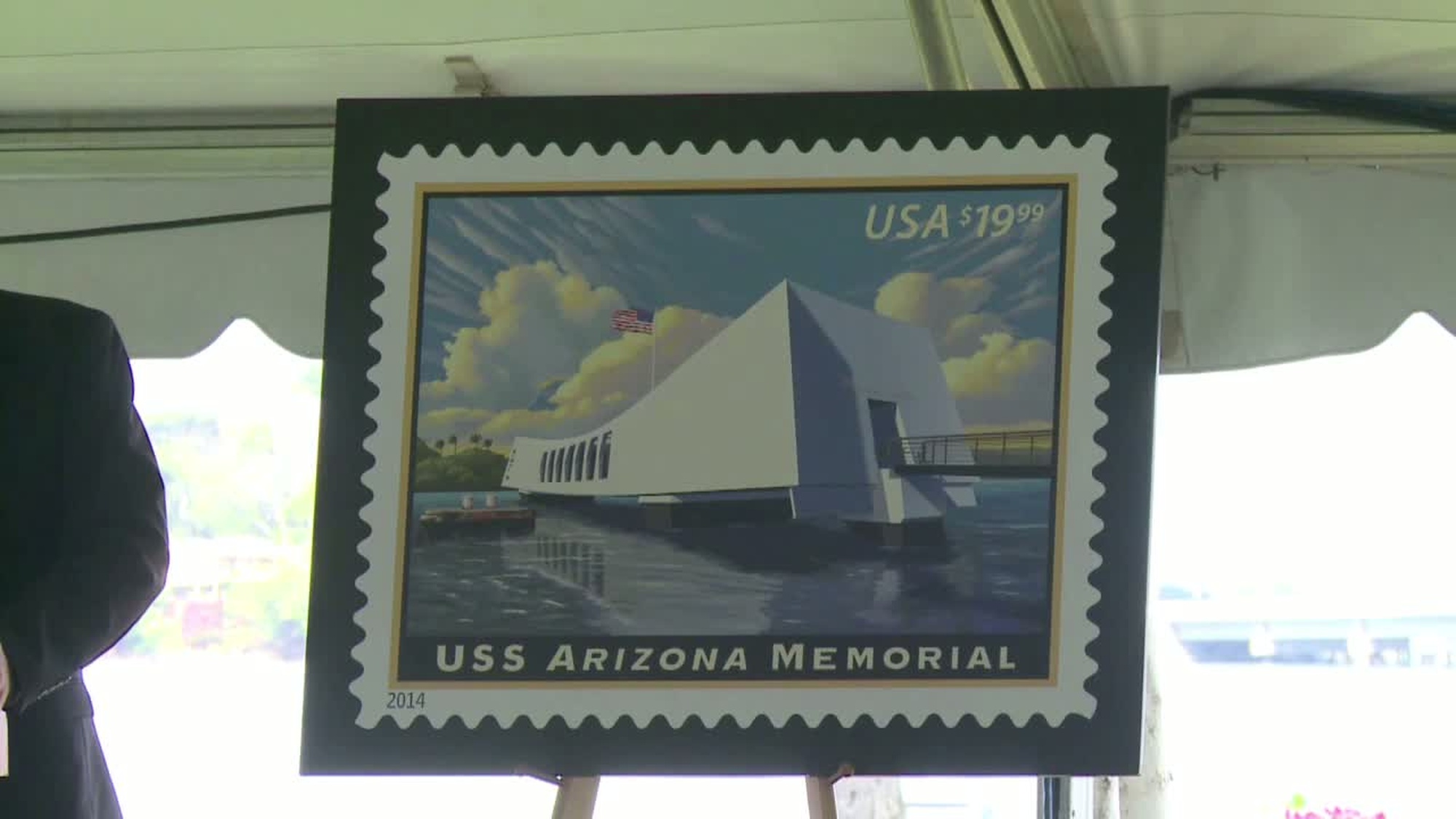 Uss Arizona Memorial Stamp