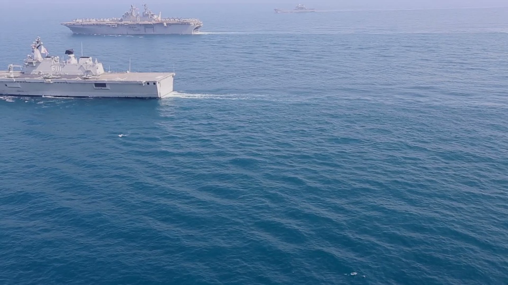 DVIDS - Video - ROK, US Navy ships in formation