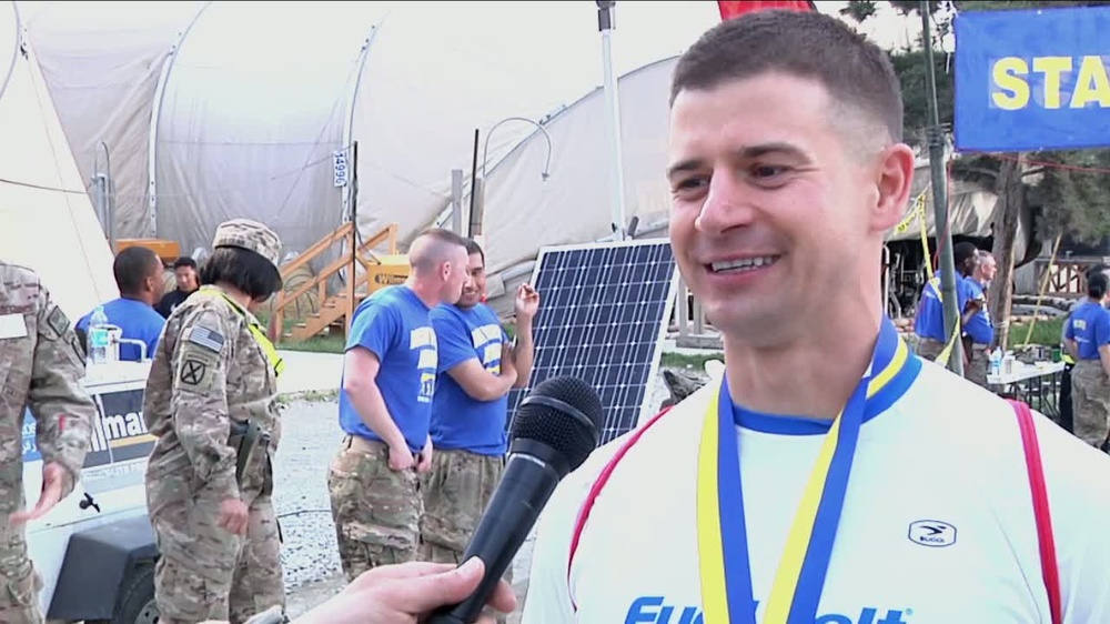 DVIDS - Video - Boston Marathon Shadow Run 2014 Winner Interviews