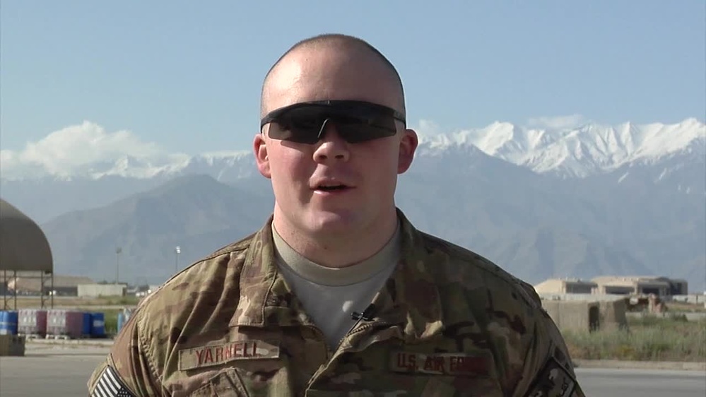 DVIDS - Video - SrA Chris Yarnell Memorial and Father's Day shout out