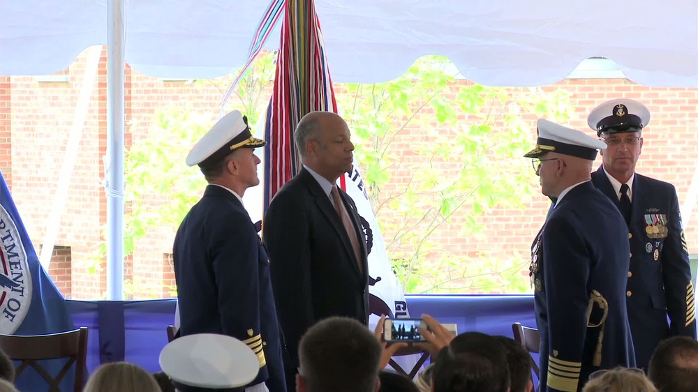 DVIDS - Video - U.S. Coast Guard Commandant Change of Command ceremony