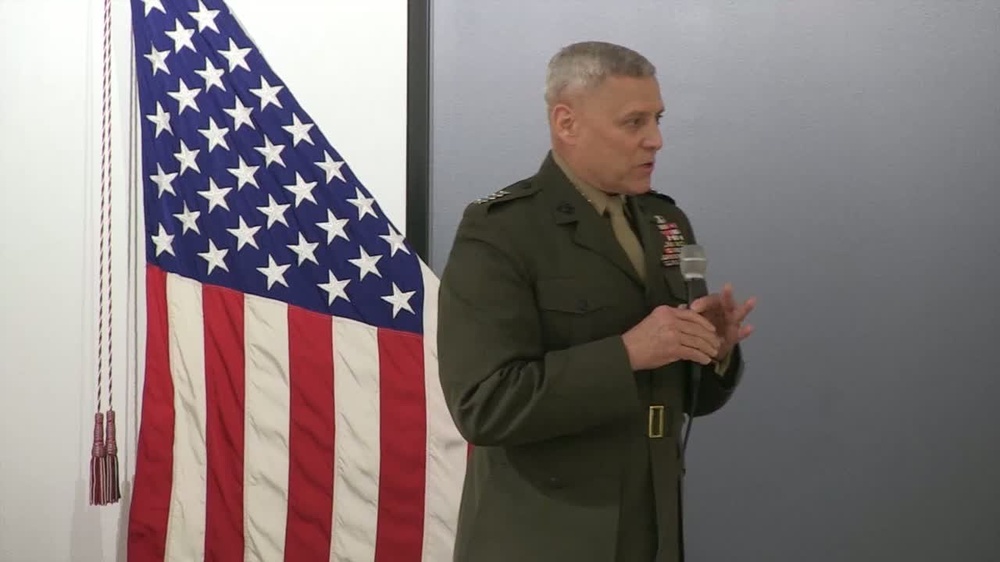 DVIDS - Video - Gen. Paxton - Gunnery Sgt. Jonathan Gifford Navy Cross ...