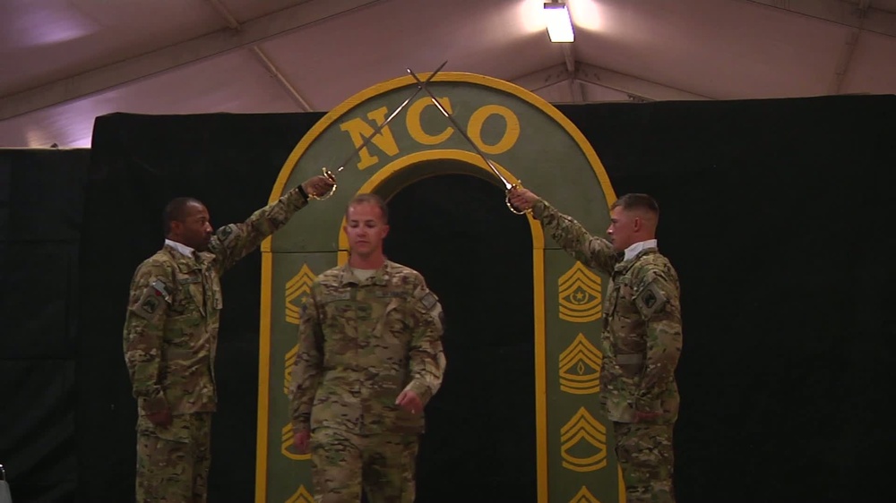 DVIDS - Video - Historic First NCO Induction Ceremony for Task Force ...