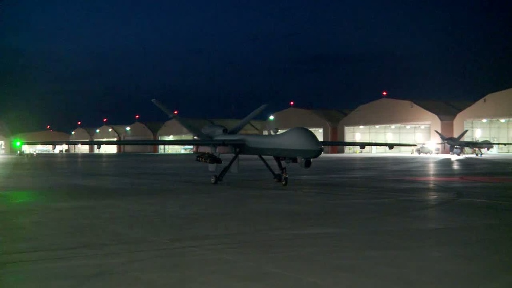 DVIDS - Video - SABRE 65th CAT-Reaper Night Launch, B-Roll