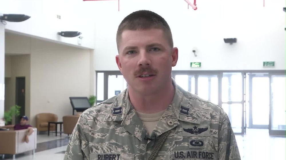 DVIDS - Video - Capt Andrew Rupert Sends a Shout Out to Family