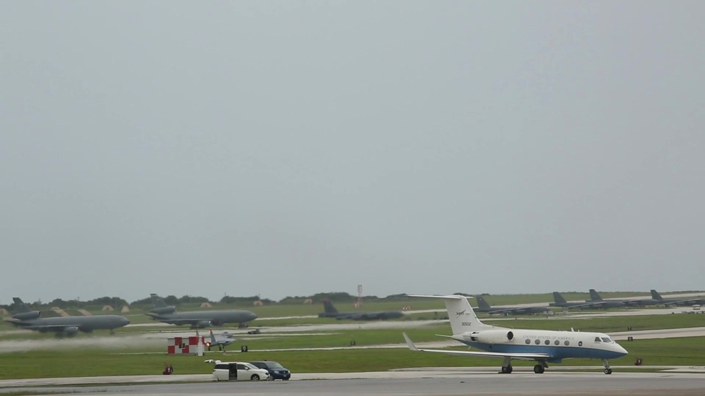 DVIDS - Video - U.S. Aircraft Take Off During Valiant Shield