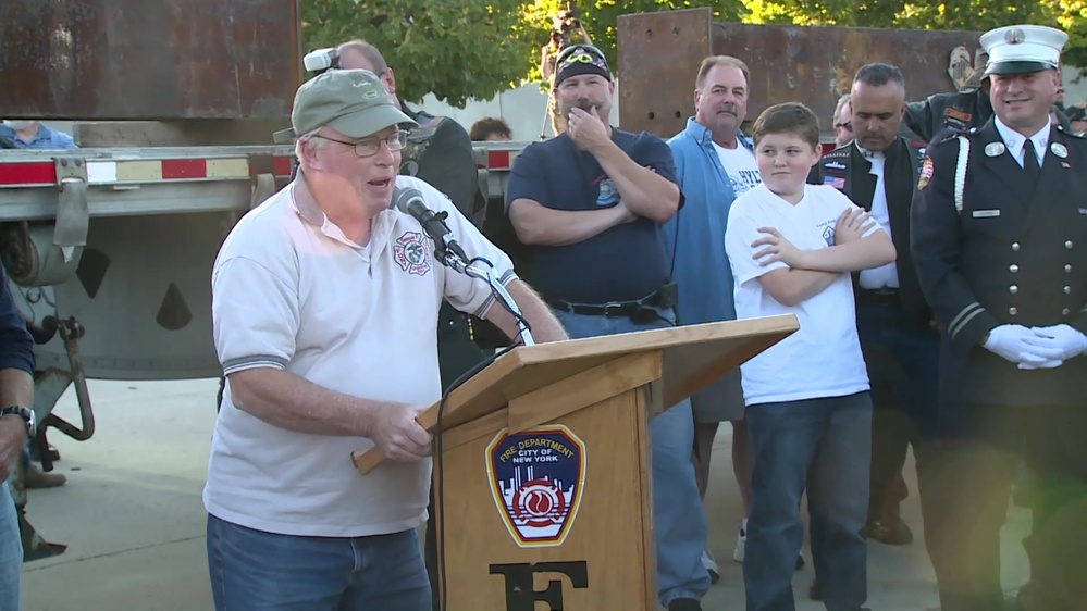 DVIDS - Video - FDNY Monument Memorial Dedication Arrival, Part 3