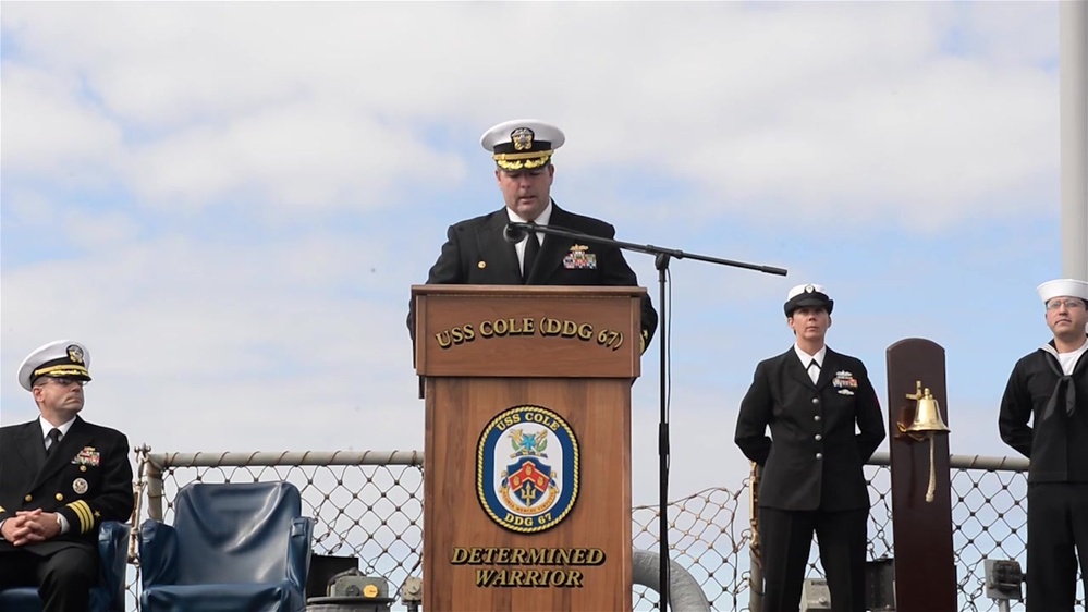 DVIDS - Video - USS Cole Memorial Ceremony