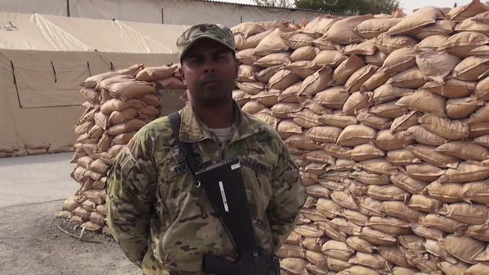 DVIDS - Video - SPC Joshua Persaud Thanksgiving Shout Out