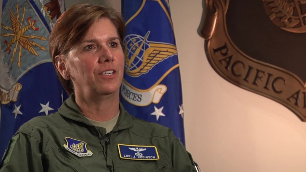 DVIDS - Video - PACAF CDR General Lori Robinson on Being First Female ...