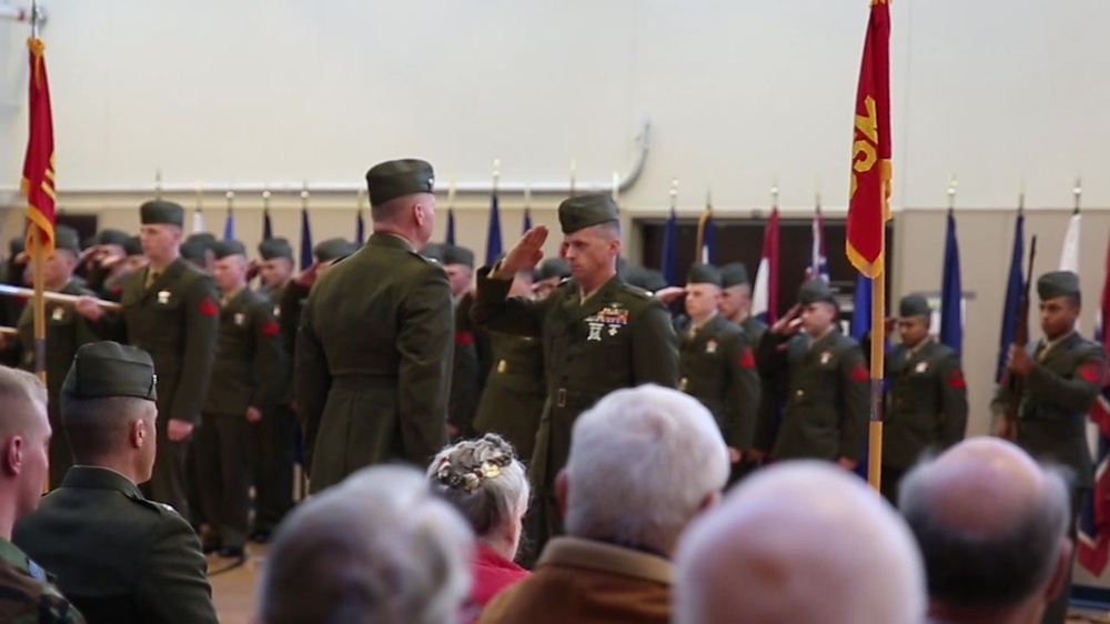 DVIDS - Video - 6th Engineer Support Battalion Holds Battle Colors ...