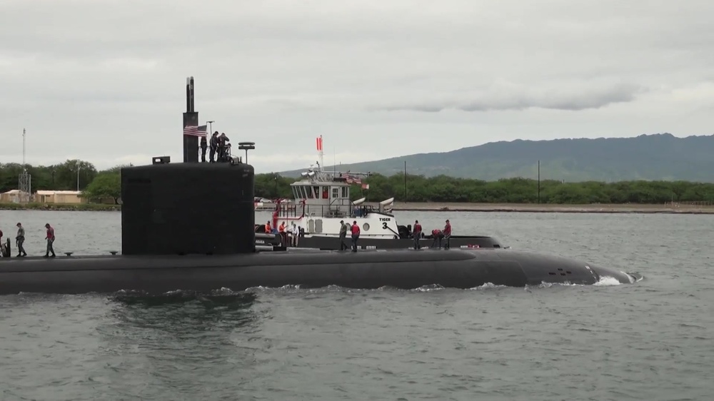 DVIDS - Video - USS Jefferson City(SSN 759) Arrival