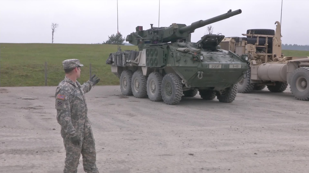 DVIDS - Video - Armor Crewmen Fire MGS
