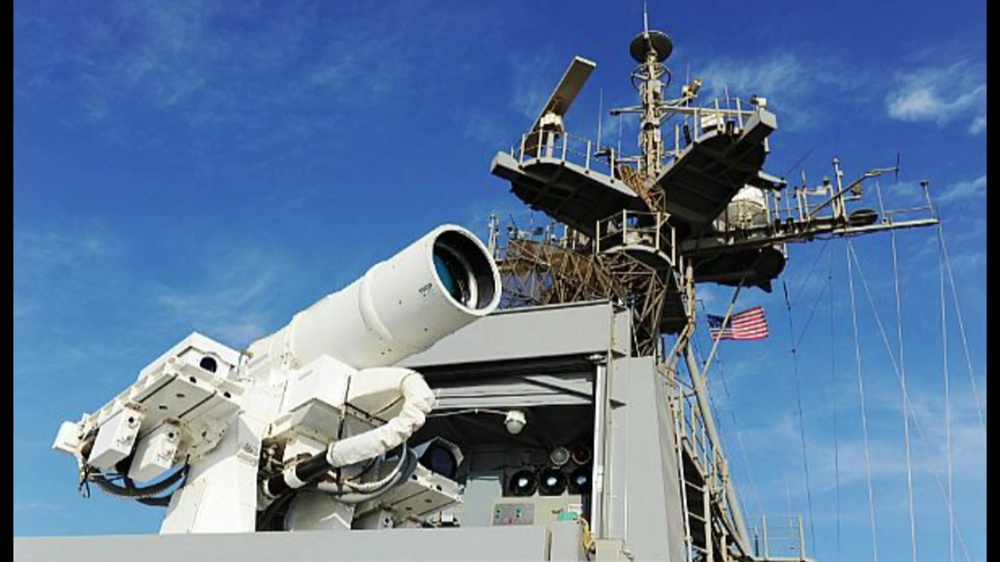 DVIDS - Video - Navy Deploys New Laser Weapon System