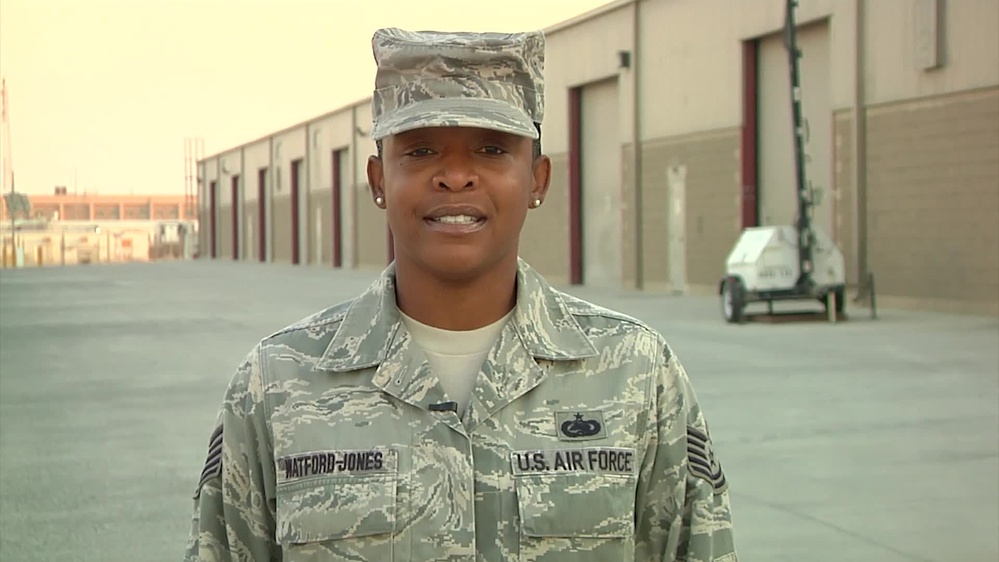 DVIDS - Video - Tech Sgt. Connie Watford-Jones Holiday Shout-Out