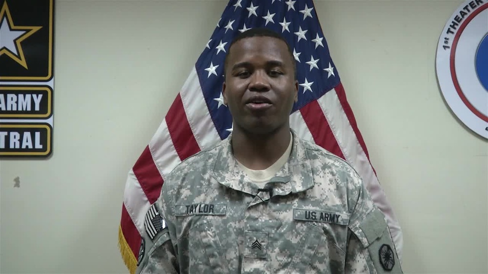 DVIDS - Video - Sgt. Andre Taylor
